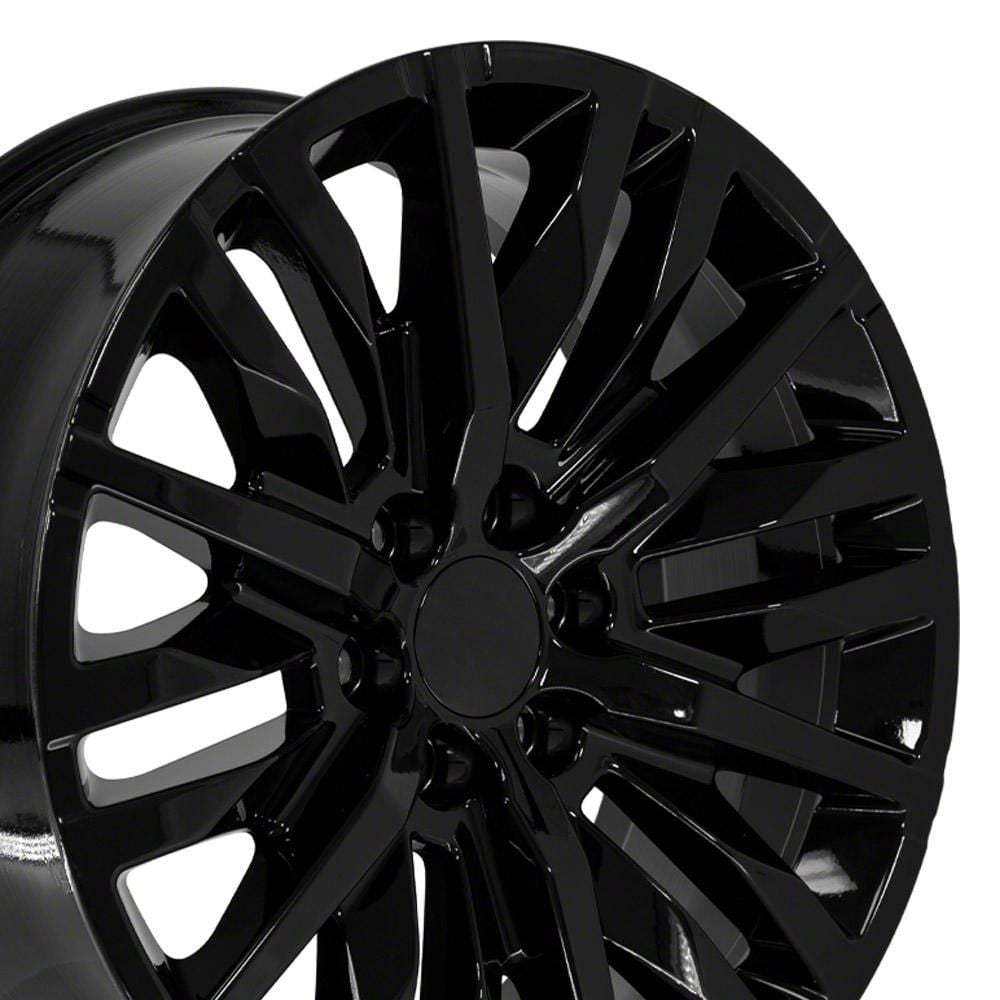 Tahoe CV33 Gloss Black 6-Lug Wheel; 22x9; 28mm Offset (07-14 Tahoe ...