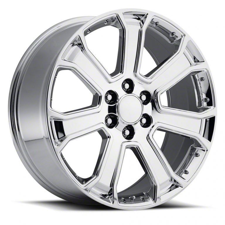 Yukon Yukon Denali Replica Chrome 6-Lug Wheel; 22x9; 31mm Offset (15-20 ...