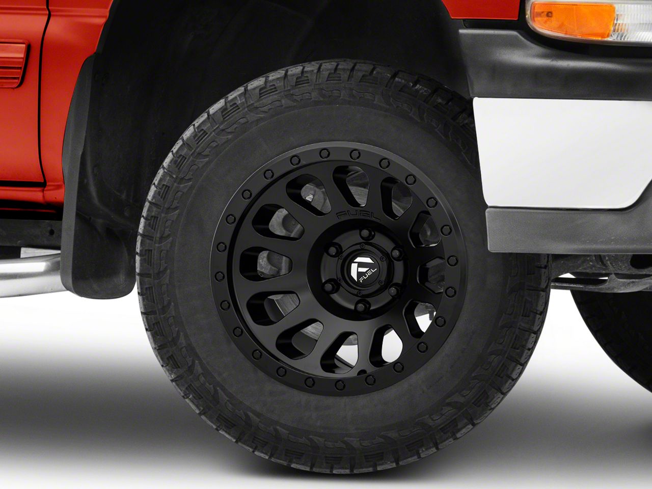 Fuel Wheels Silverado 1500 Vector Matte Black 6-Lug Wheel; 18x9; 20mm ...