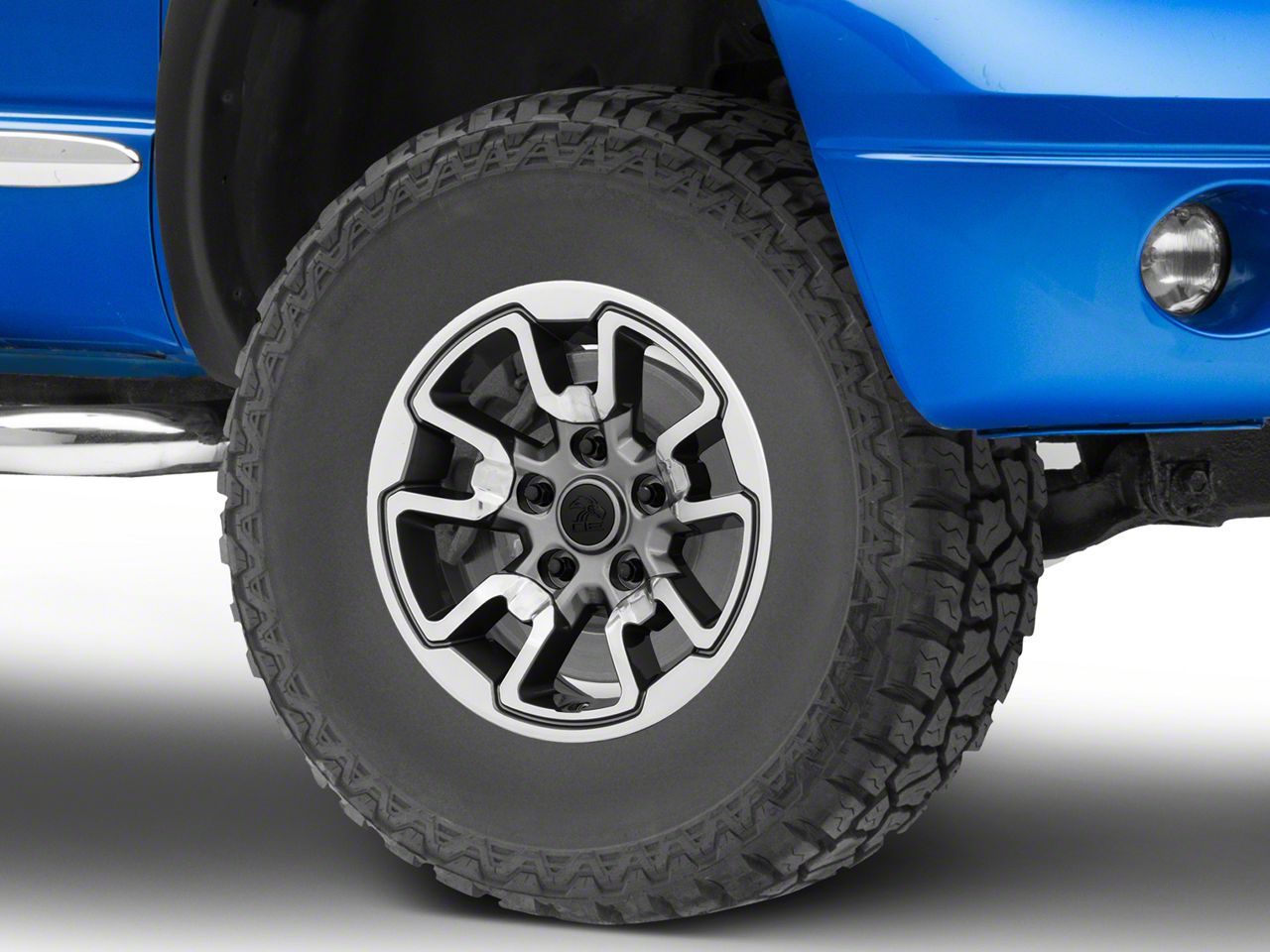RAM 1500 Rebel Style Polished with Anthracite Inlay 5-Lug Wheel; 17x8 ...