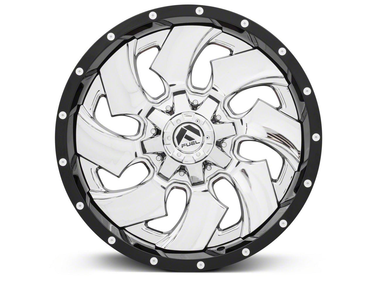 Fuel Wheels Silverado 1500 Cleaver Chrome 6-Lug Wheel; 20x9; 1mm Offset ...