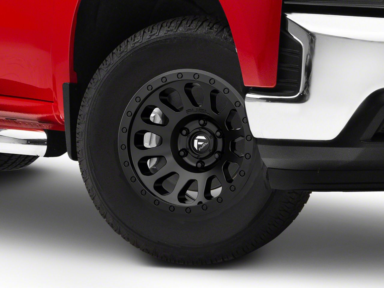 Fuel Wheels Silverado 1500 Vector Matte Black 6-Lug Wheel; 17x8.5; 7mm ...