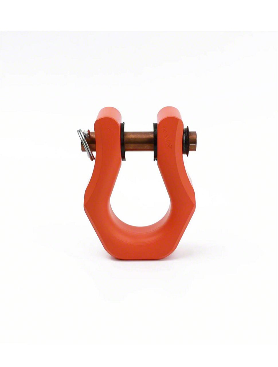 RAM 3500 D-Ring Shackle; Orange - Free Shipping