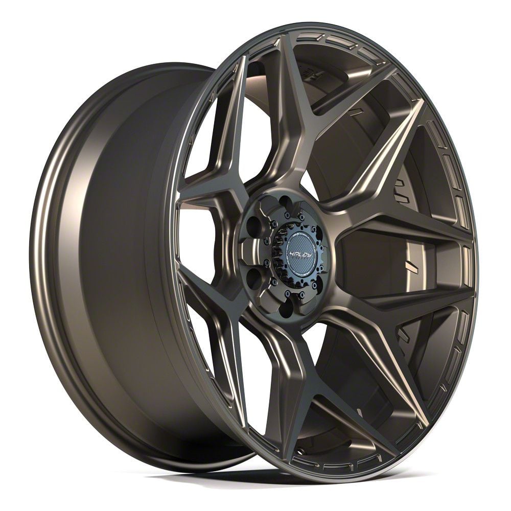 4Play Silverado 1500 4P06 Bronze 6-Lug Wheel; 22x10; -18mm Offset 4P06 ...