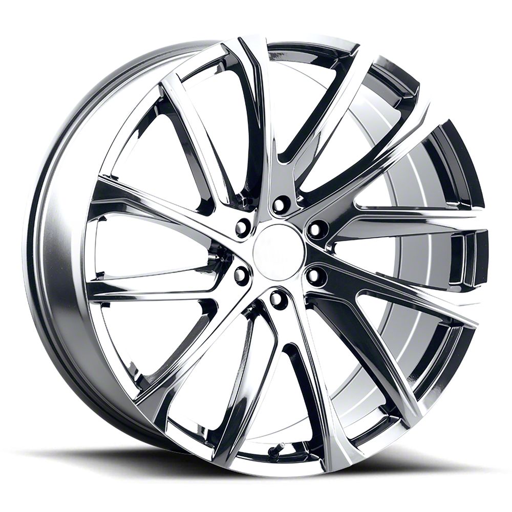 Sierra 1500 2024 Denali Style Chrome 6-Lug Wheel; 22x9; 28mm Offset (99 ...