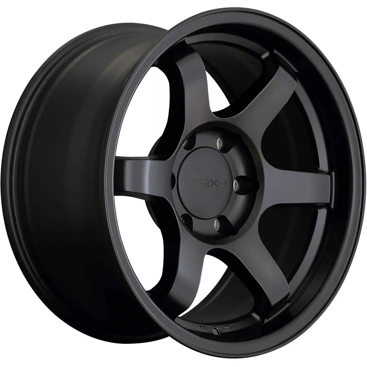 9Six9 Wheels Silverado 1500 SIX-1 Truck/SUV Matte Black 6-Lug Wheel ...