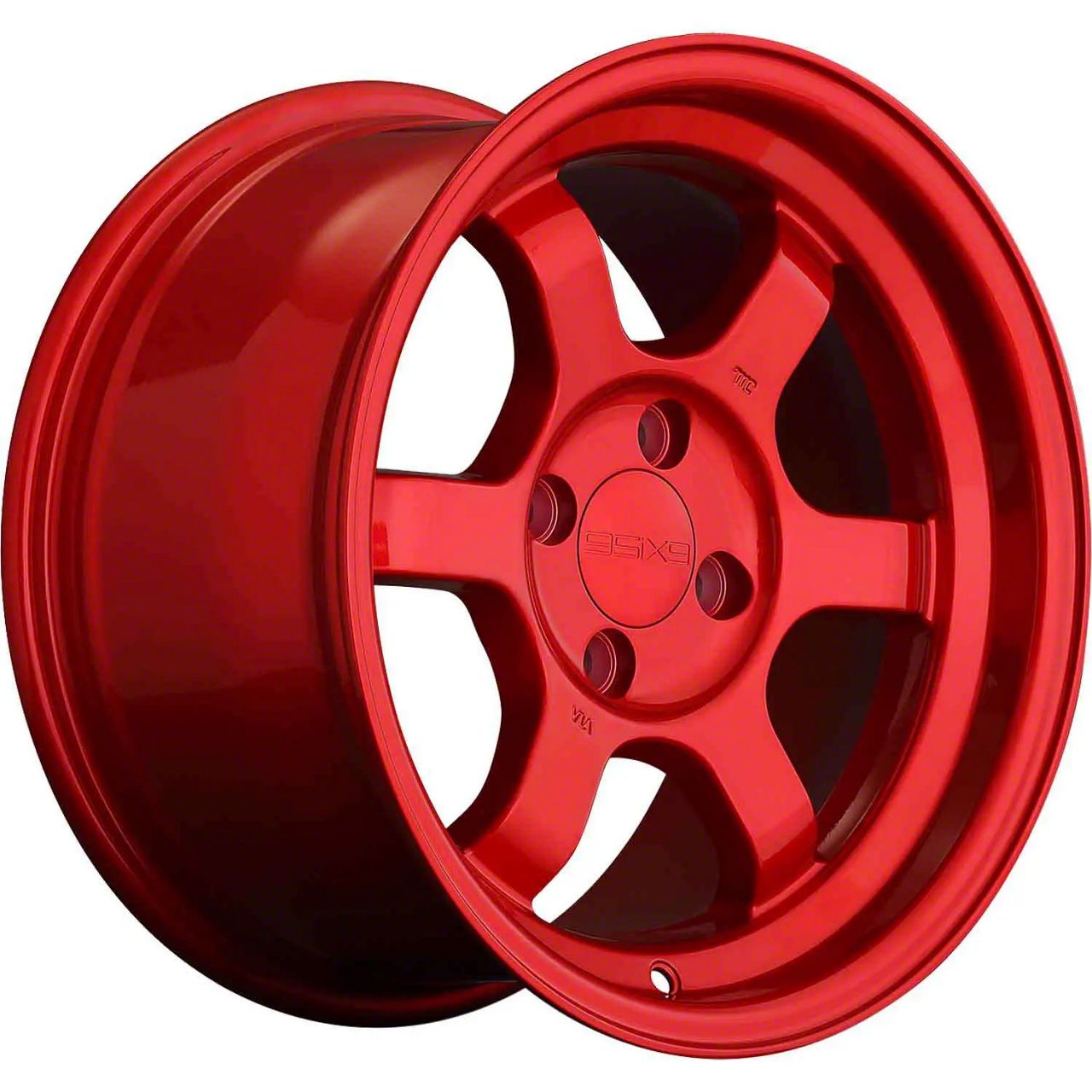 9Six9 Wheels Ranger SIX-1 Deep Candy Apple Red 6-Lug Wheel; 17x8.5 ...