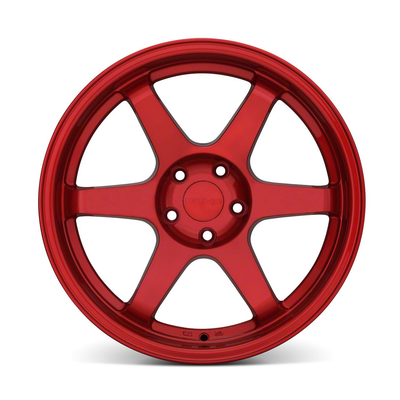 9Six9 Wheels Tahoe SIX-1 Truck Candy Apple Red 6-Lug Wheel; 17x8.5 ...