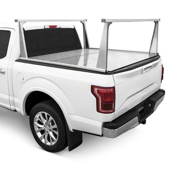 ADARAC F-250 Super Duty Aluminum Pro Series Bed Rack; Silver F2010031 ...