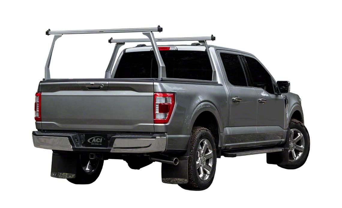 ADARAC Silverado 1500 Aluminum Series Bed Rack; Silver F3020111 (19-26 ...