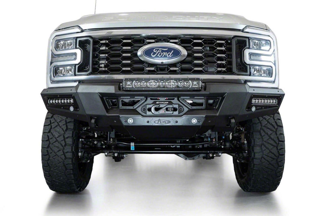 Addictive Desert Designs F-250 Super Duty Phantom Winch Front Bumper ...