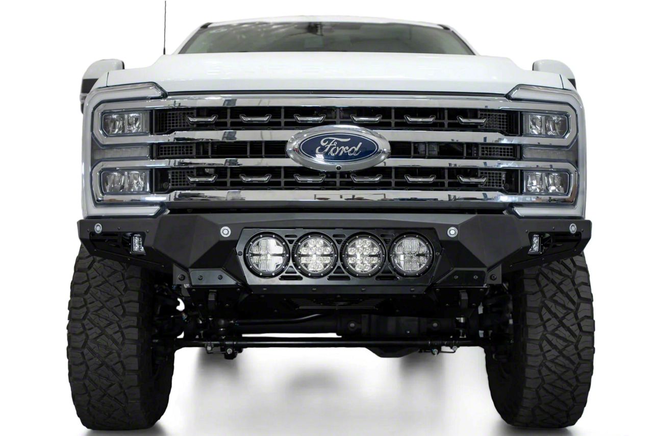 Addictive Desert Designs F-350 Super Duty Bomber Front Bumper for Rigid ...