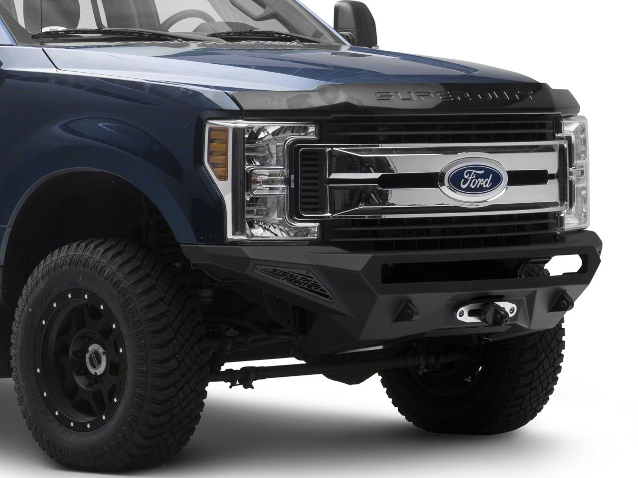 Addictive Desert Designs F-350 Super Duty Stealth Fighter Winch Front ...