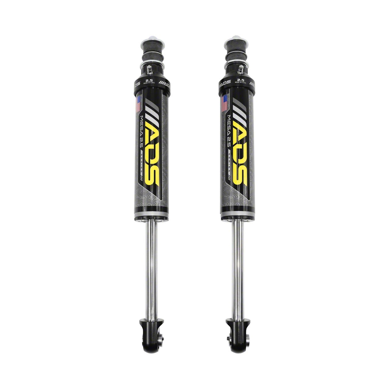 ADS Racing Shocks Sierra 2500 Mesa 2.5 Series Front Shocks for 1.50 to ...