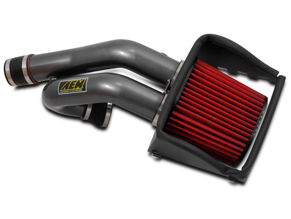 AEM Induction F-150 Performance Cold Air Intake - Gunmetal Gray AEM-21 ...