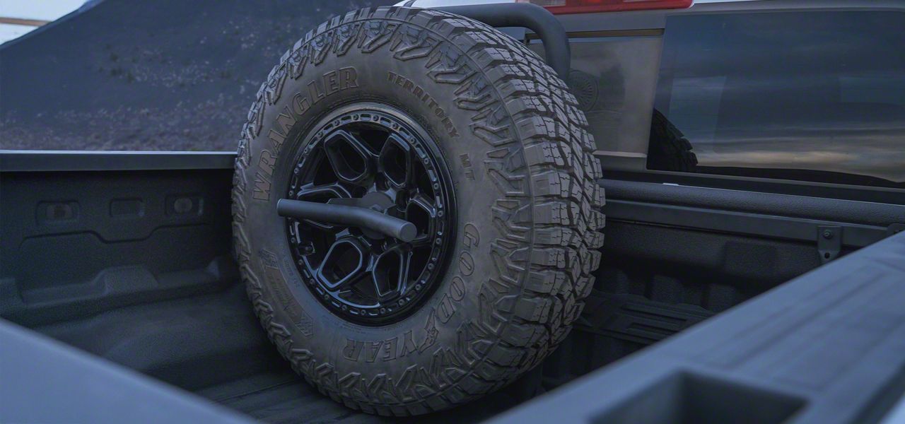 AEV Colorado Vertical Tire Mount 58060016AA (23-26 Colorado Trail Boss ...