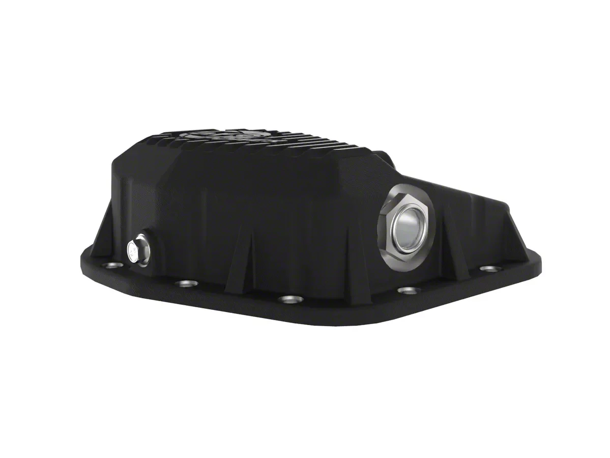 AFE F-150 Pro Series Rear Differential Cover with Machined Fins; Black ...