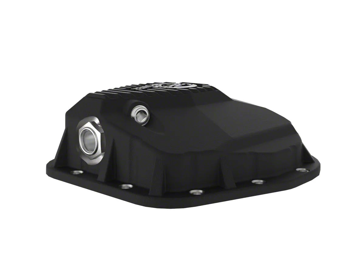 AFE F-150 Pro Series Rear Differential Cover with Machined Fins; Black ...
