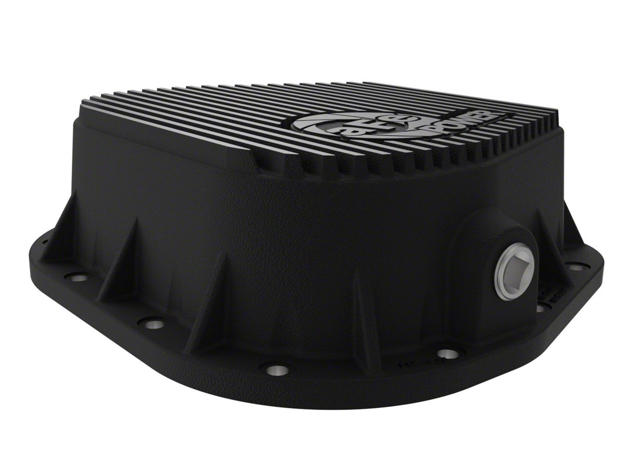 AFE F-150 Pro Series Rear Differential Cover with Machined Fins; Black ...