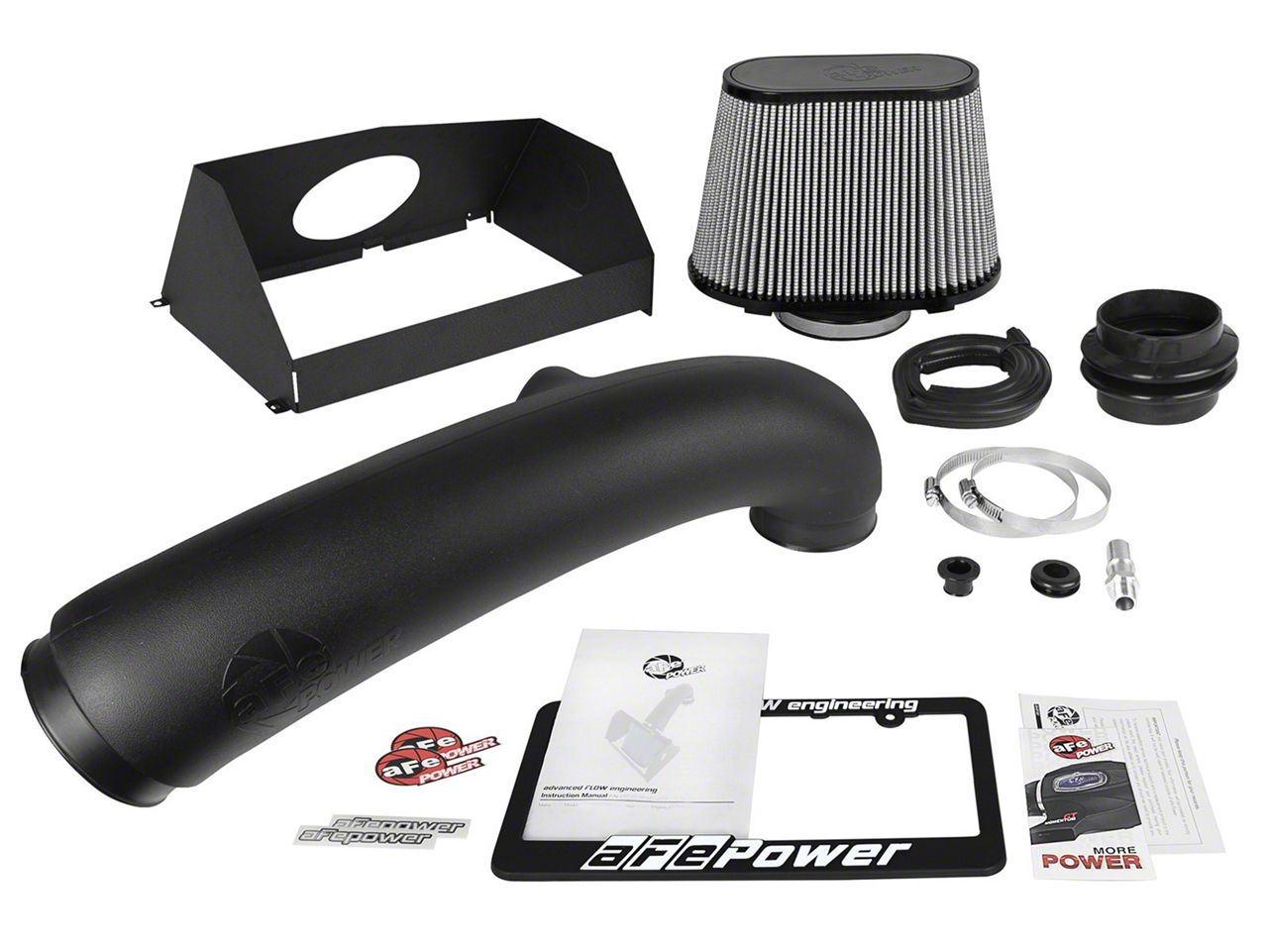 AFE RAM 1500 Magnum FORCE Stage-2 Cold Air Intake with Pro DRY S Filter ...
