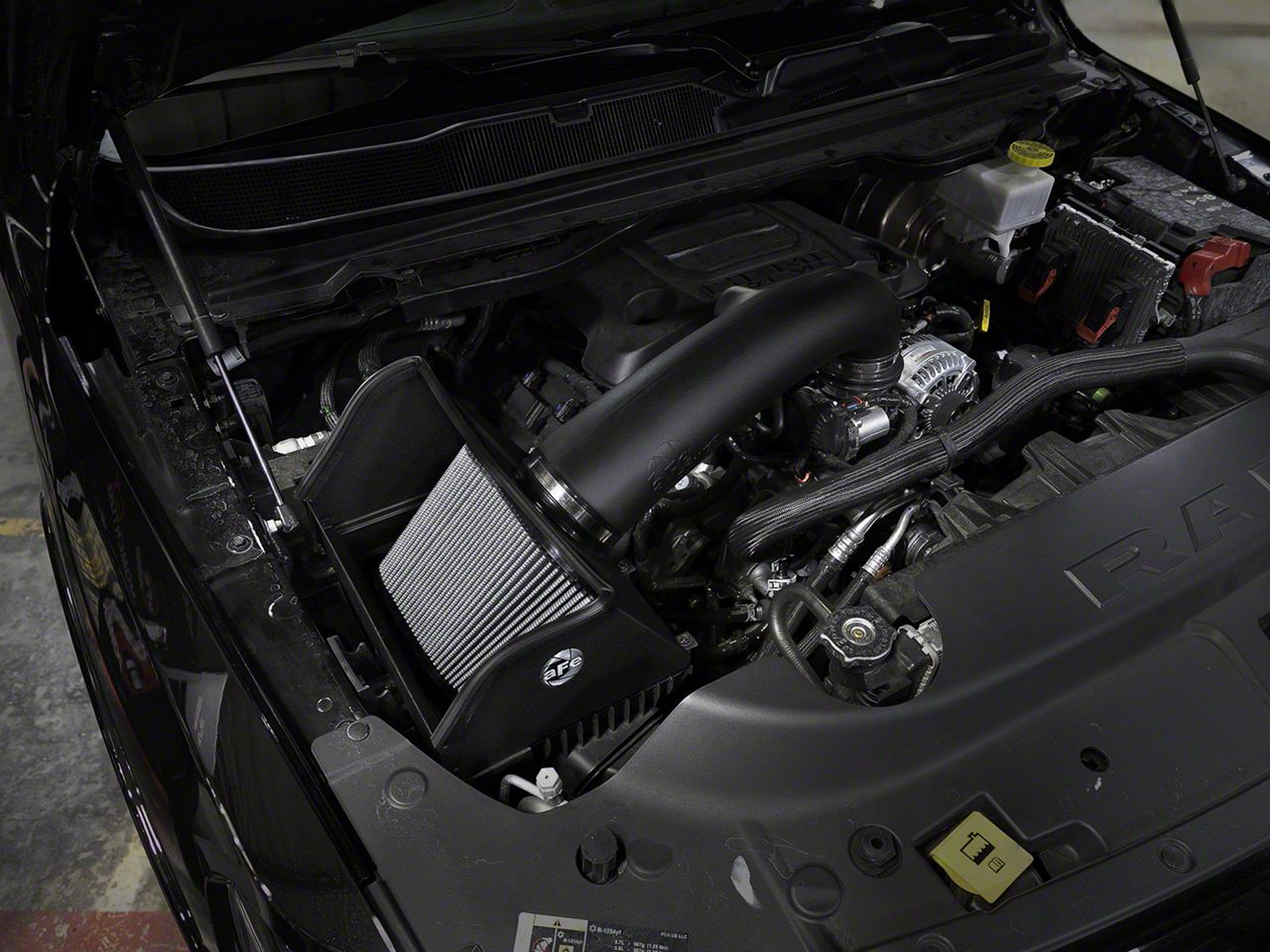 AFE RAM 1500 Magnum FORCE Stage-2 Cold Air Intake with Pro DRY S Filter ...