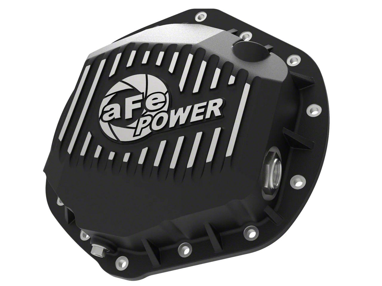 AFE RAM 3500 Pro Series Rear Differential Cover with Machined Fins ...