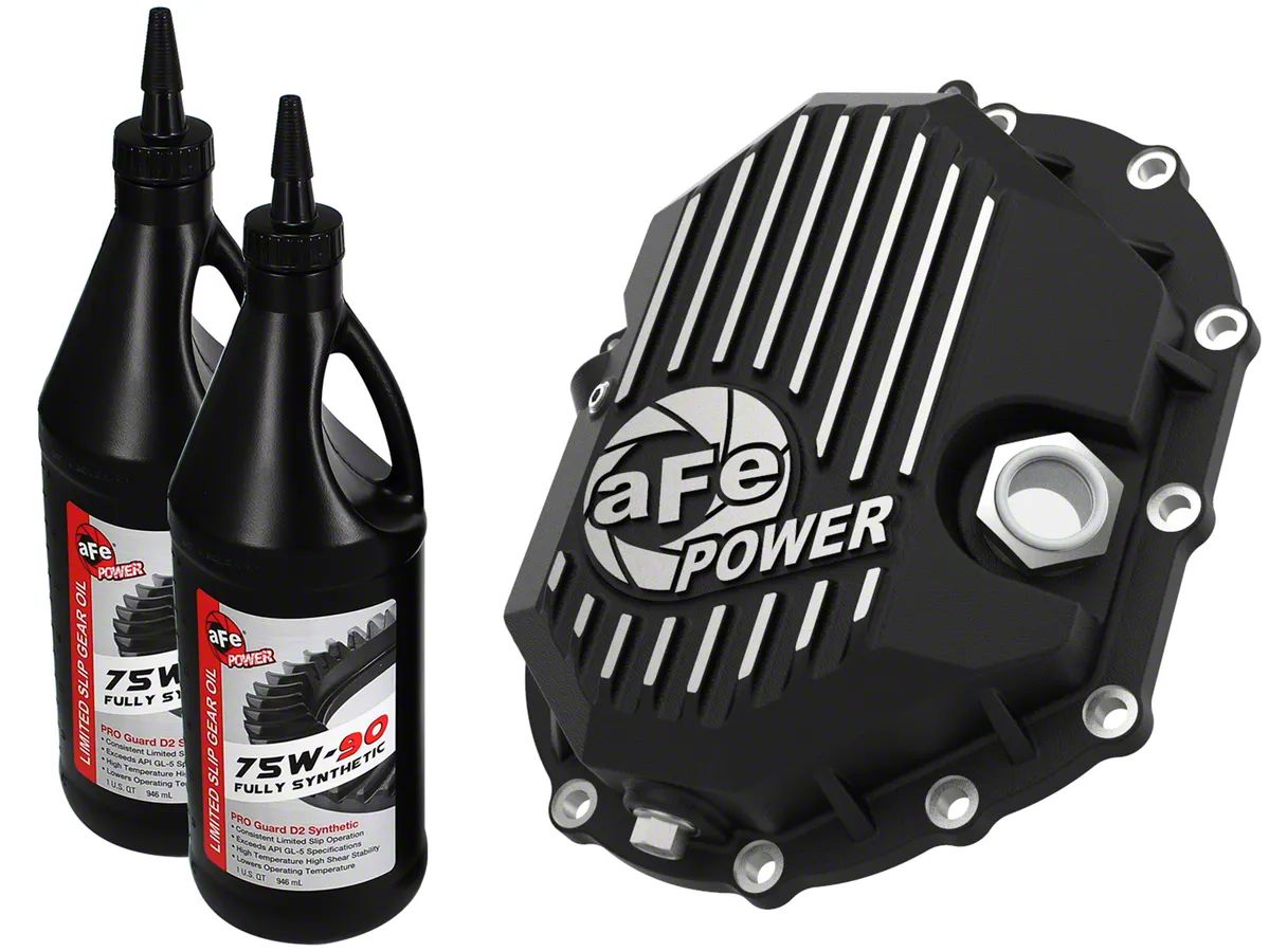 AFE Sierra 2500 Pro Series Front Differential Cover with Machined Fins ...