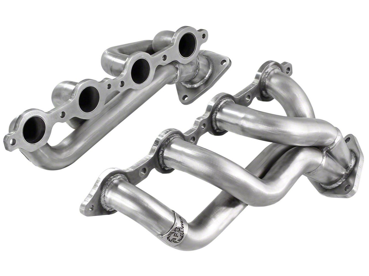 AFE Silverado 1500 1-5/8-Inch Twisted Steel Shorty Headers 48-44001 (03 ...