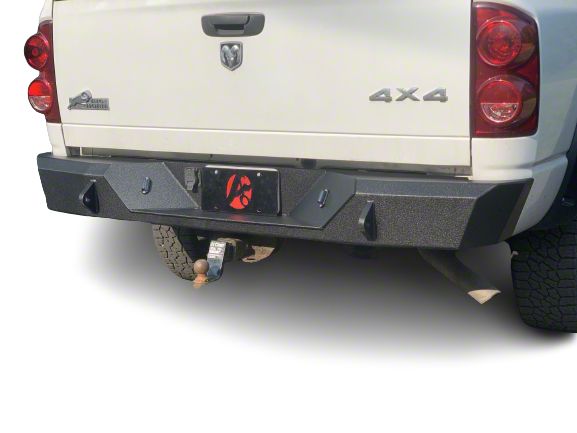 Affordable Offroad RAM 3500 Elite Rear Bumper; Bare Metal ...
