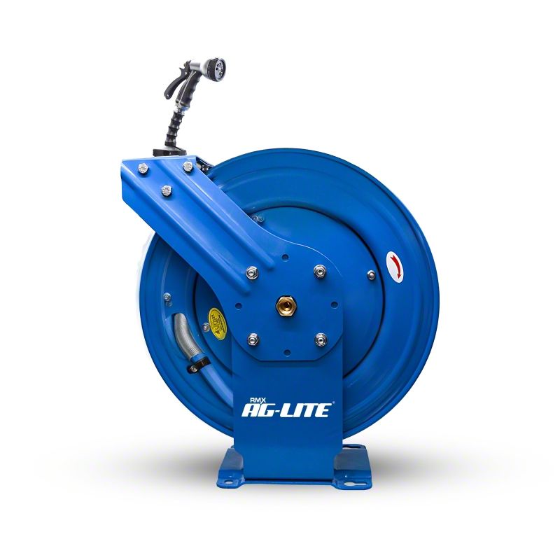 AG-Lite Universal AT Rubber Water Hose Reel Dual Arm Assembly; 1-Inch x ...