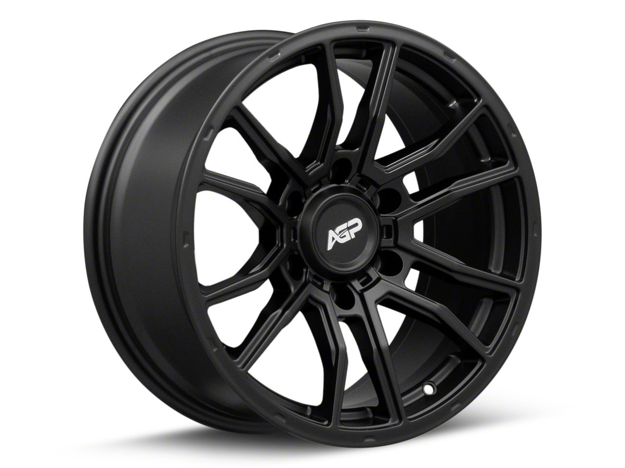 AGP Wheels Tahoe 306 Matte Black 6-Lug Wheel; 17x8; 5mm Offset 306MB ...