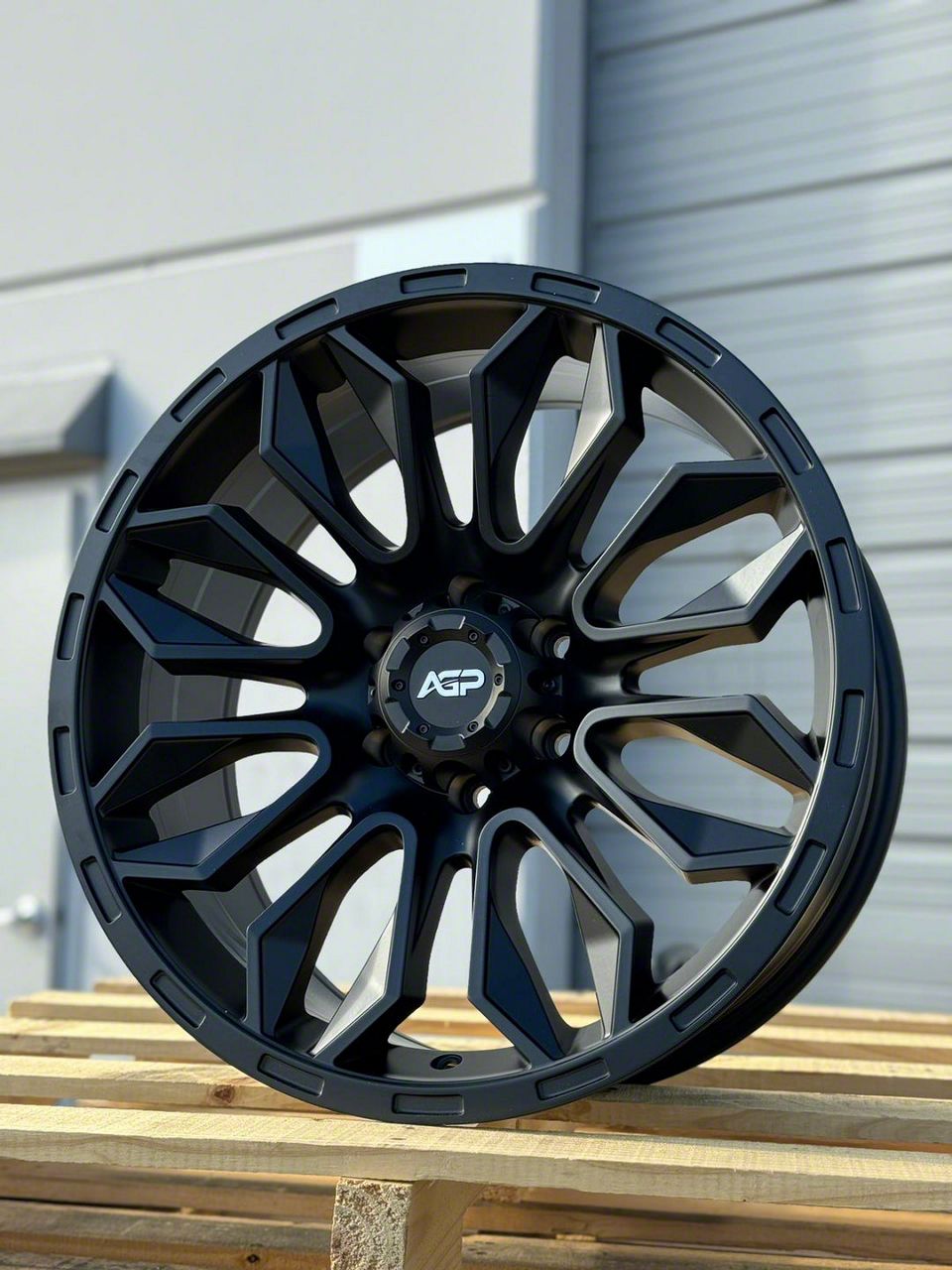 AGP Wheels Ranger 304 Matte Black 6-Lug Wheel; 20x9; 0mm Offset 304MB ...