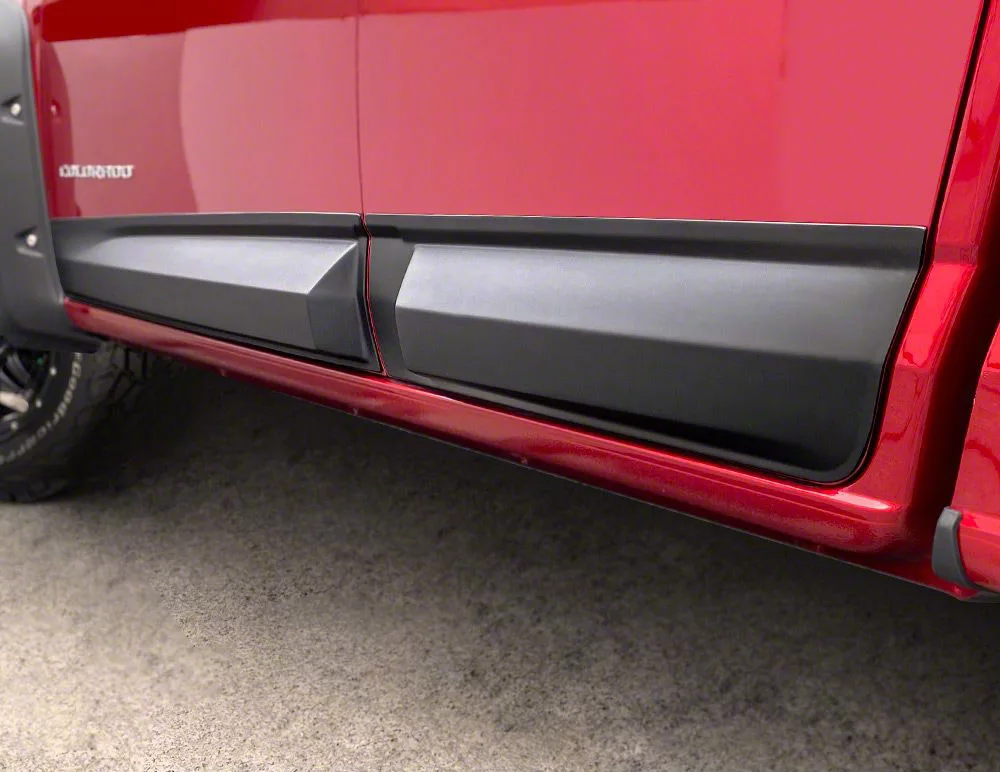 Air Design Colorado Door Rocker Panels; Satin Black GM25D04 (15-22 ...