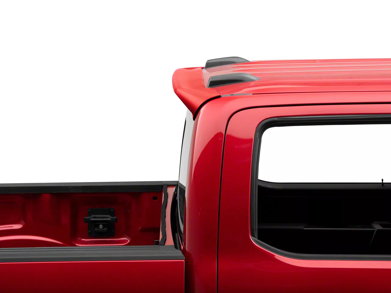 Air Design F-150 Cab Spoiler; Unpainted FO31A04PR (21-25 F-150) - Free ...