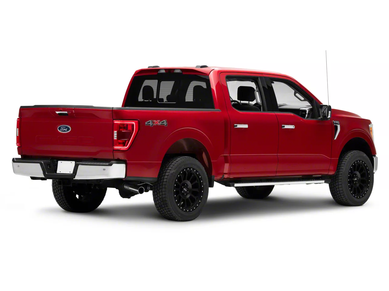 Air Design F-150 Cab Spoiler; Unpainted FO31A04PR (21-25 F-150) - Free ...