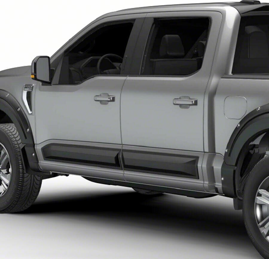 Air Design F-150 Door Rocker Panels; Unpainted FO31D10PR (21-25 F-150 ...