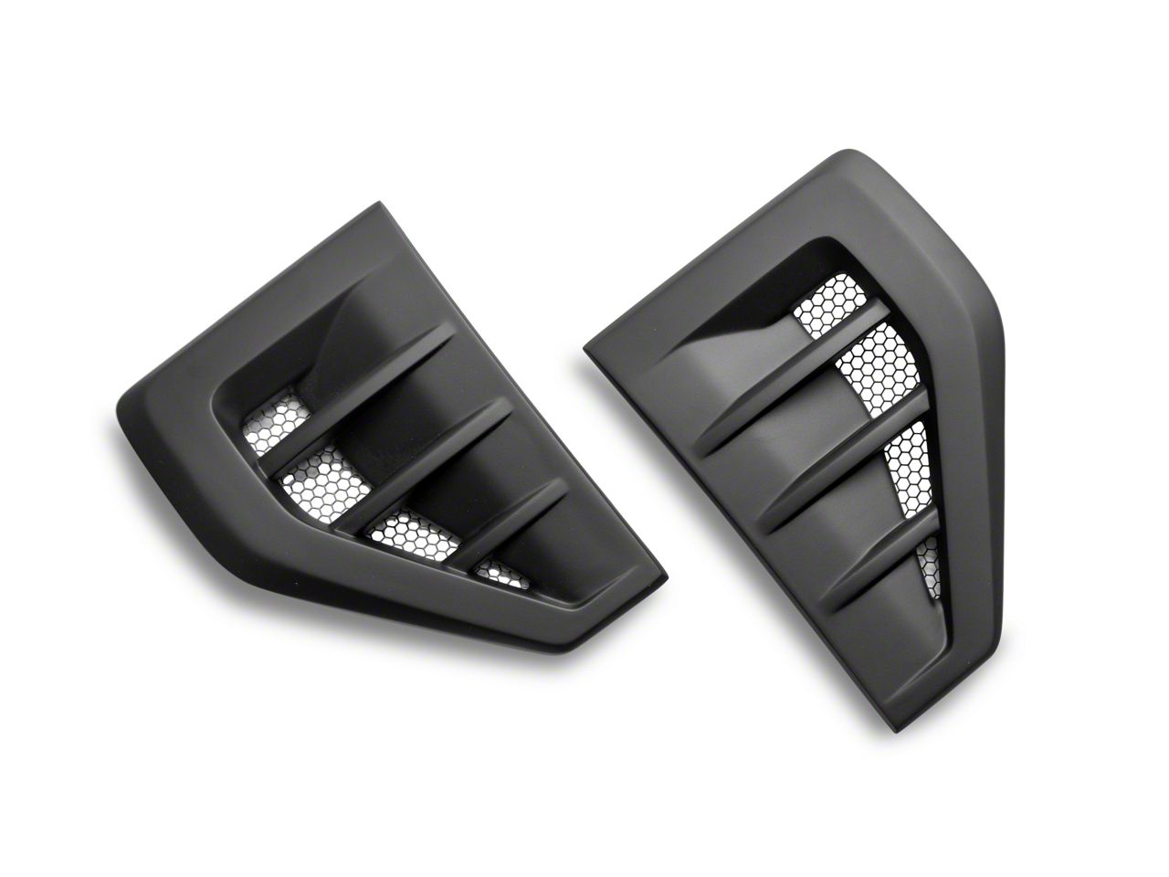 Air Design F-150 Fender Vents; Satin Black FO31A07 (21-25 F-150 ...