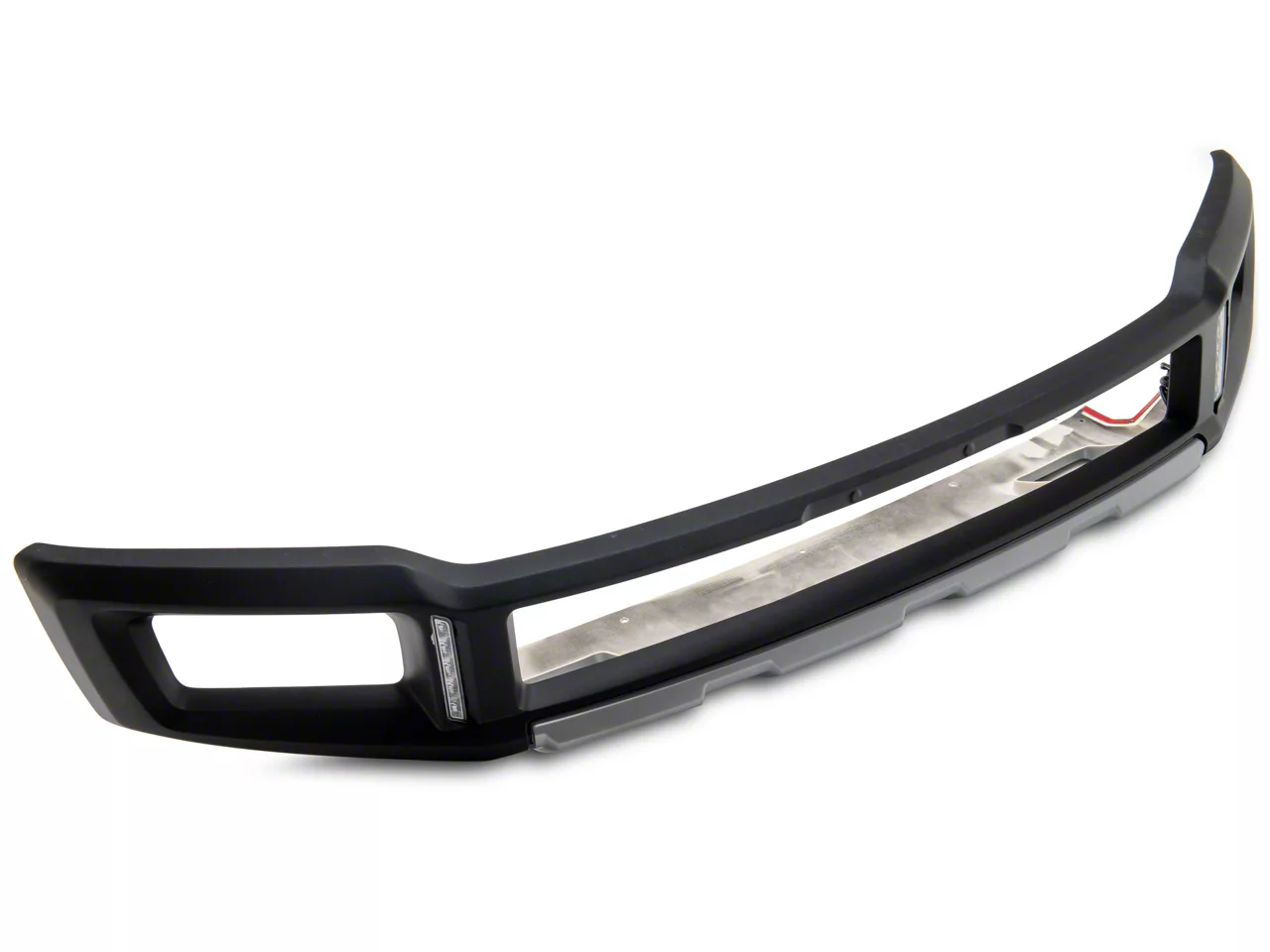 Air Design F-150 Front Bumper Guard with DRL; Satin Black FO25A11 (18 ...