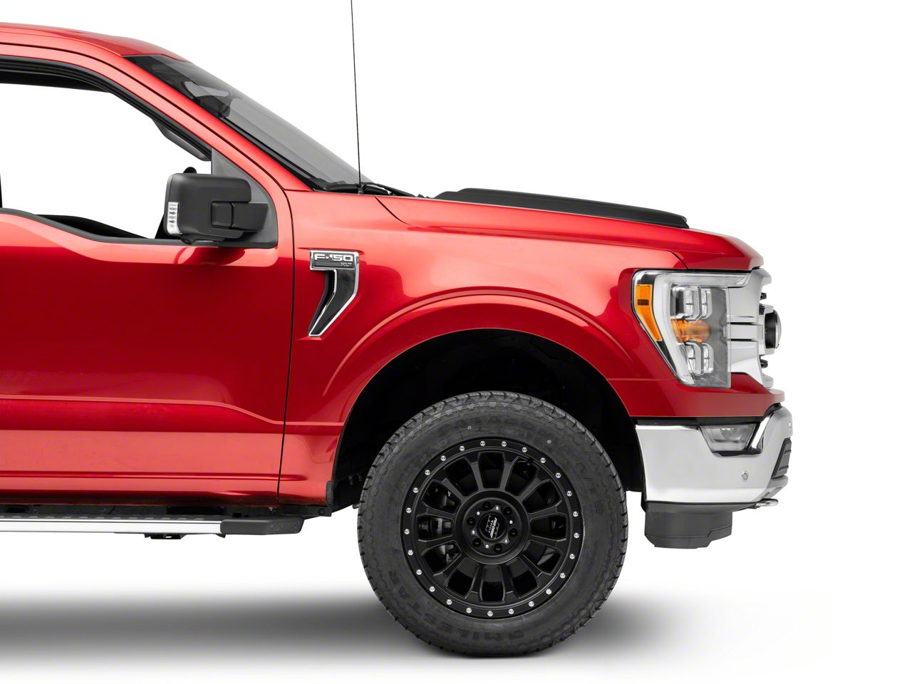 Air Design F-150 Hood Scoop; Satin Black FO31A01 (21-25 F-150 ...