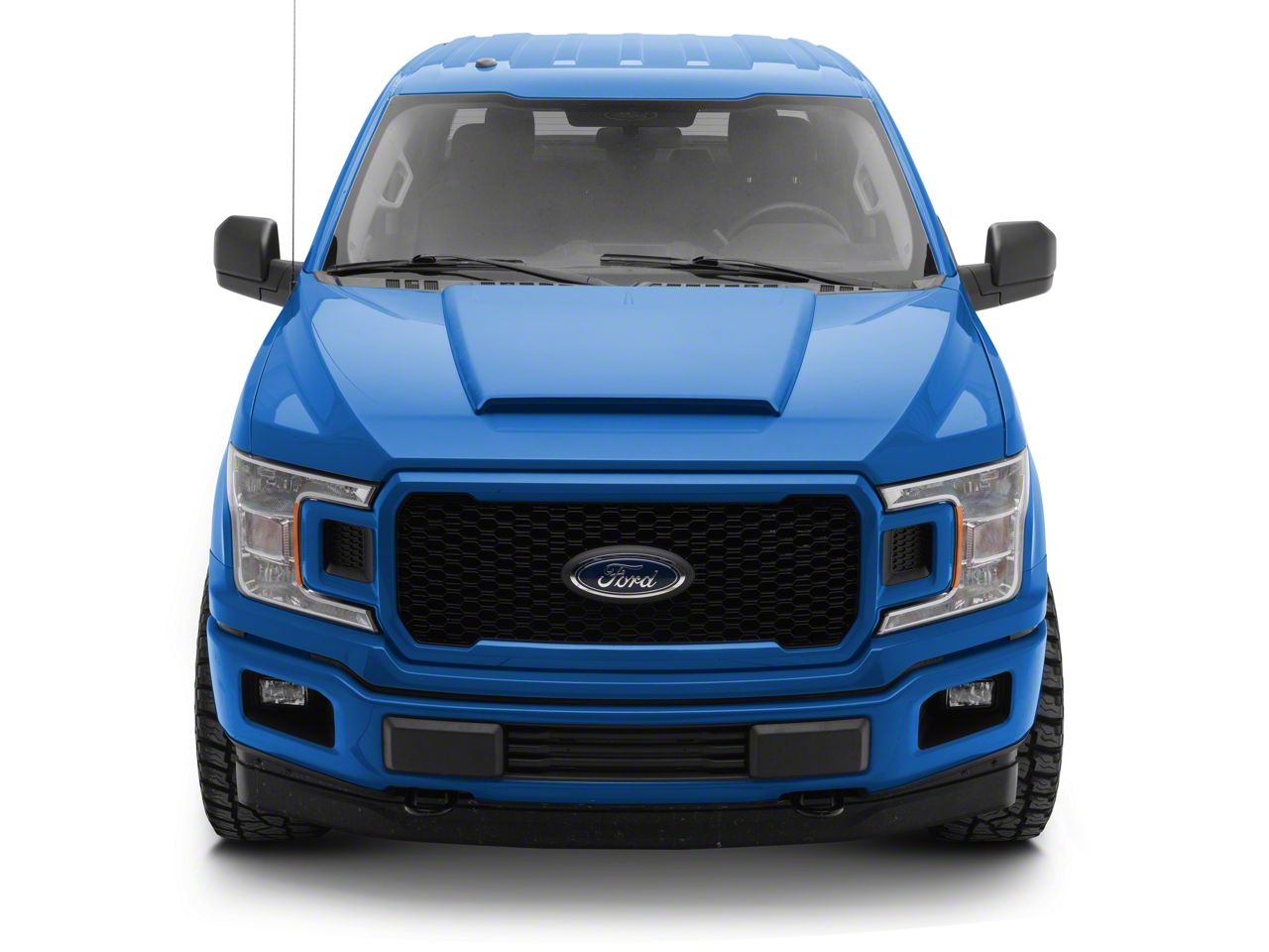 Air Design F-150 Hood Scoop; Unpainted FO25A01PR (15-20 F-150 ...