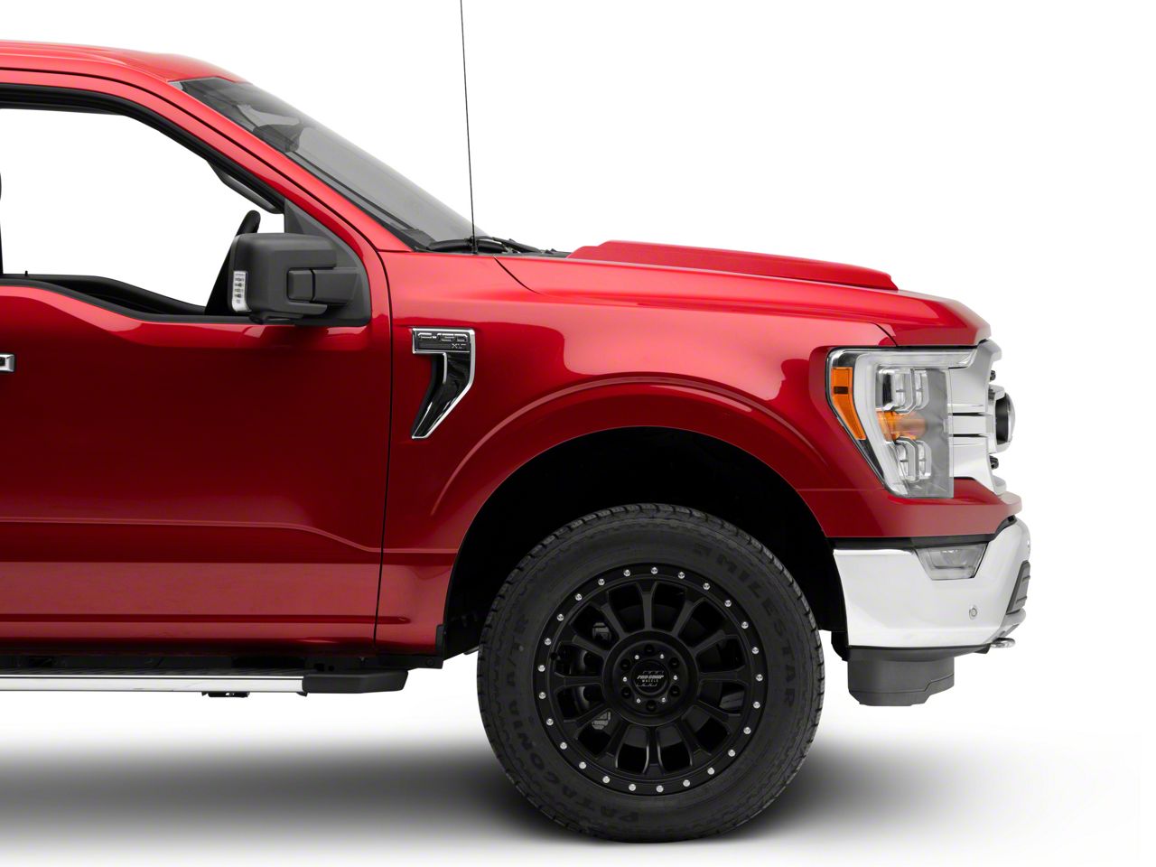 Air Design F-150 Hood Scoop; Unpainted FO31A01PR (21-25 F-150 ...