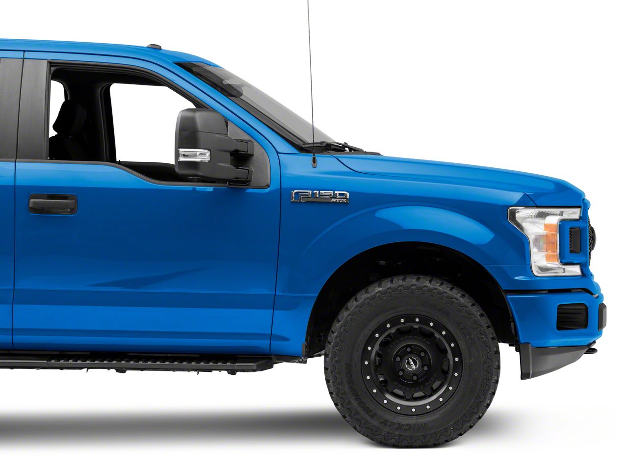 Air Design F-150 Street Series Front Lower Valance; Satin Black FO25A14 ...