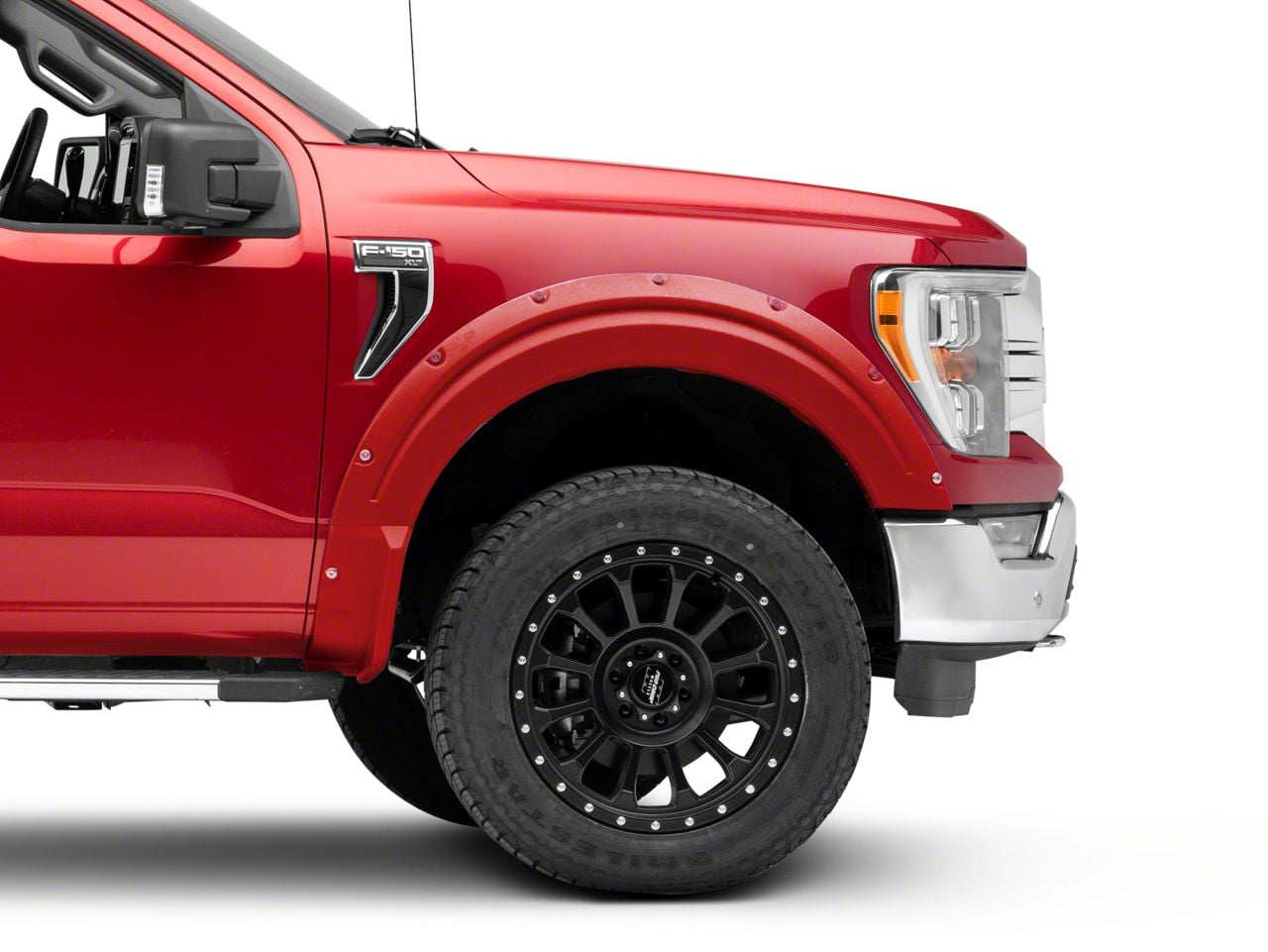 Air Design F-150 Super Bolt Fender Flares; Unpainted FO31A16PR (21-25 F ...