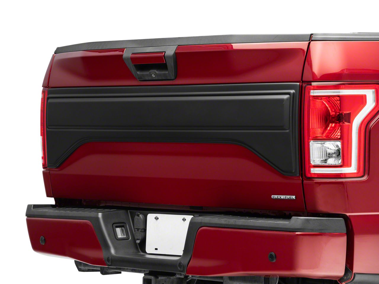 Air Design F-150 Tailgate Applique; Satin Black FO20A32SB (15-17 F-150 ...