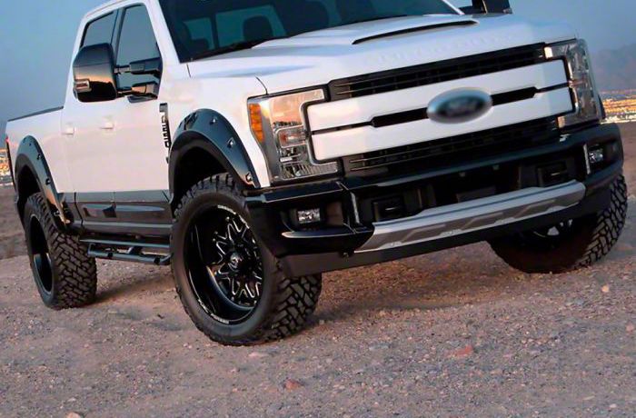 Air Design F-350 Super Duty Off-Road Styling Kit; Satin Black FO23A98 ...