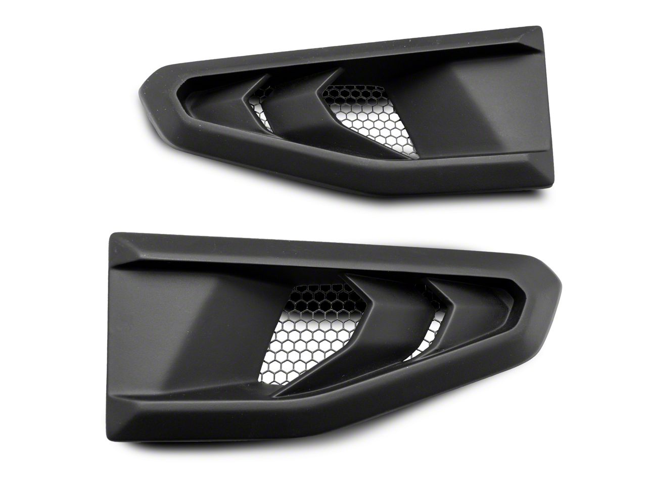 Air Design RAM 1500 Fender Vents; Satin Black CH07A18 (19-24 RAM 1500 ...