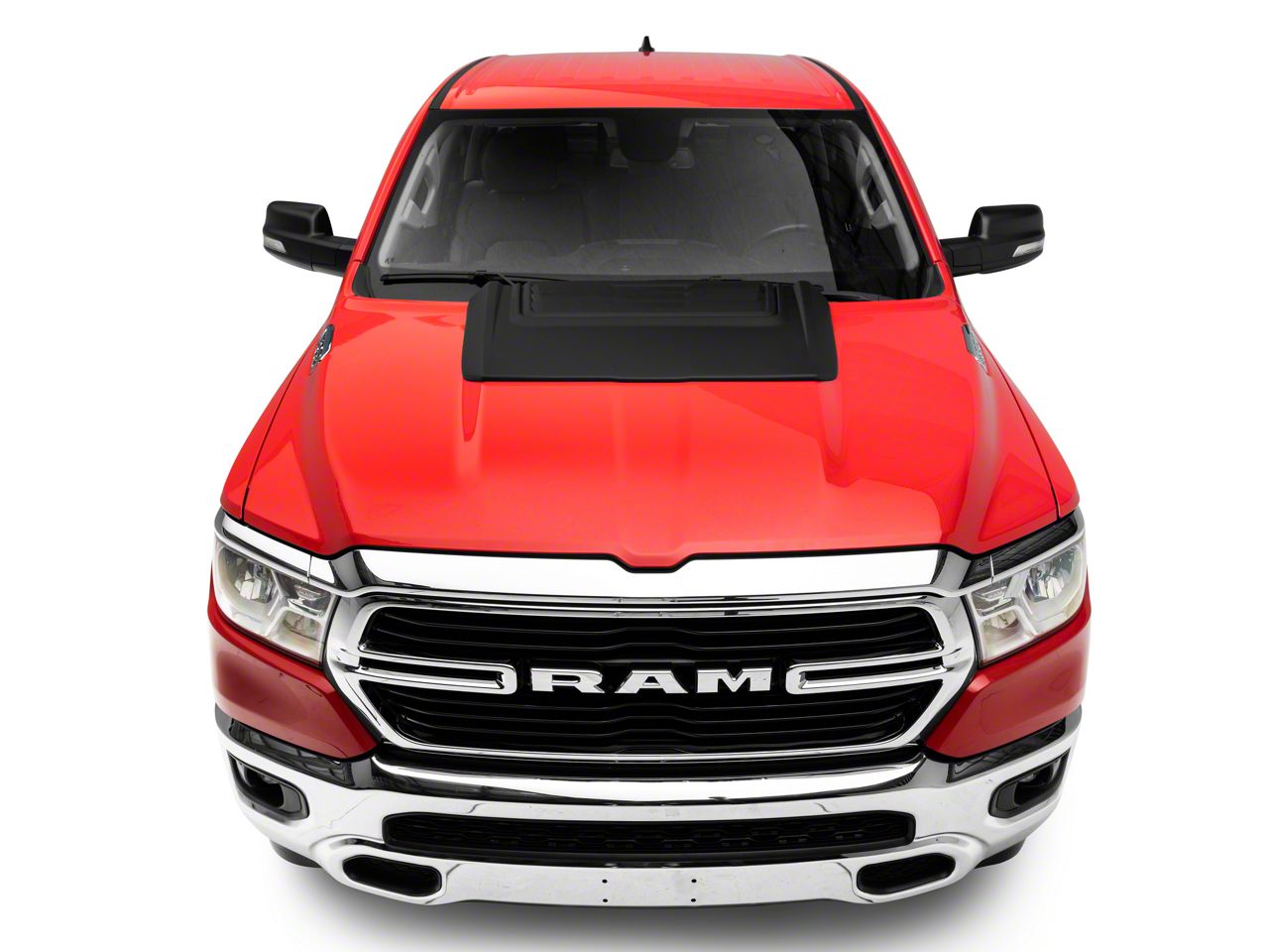 Air Design RAM 1500 Hood Scoop; Satin Black CH07A01 (19-25 RAM 1500 ...