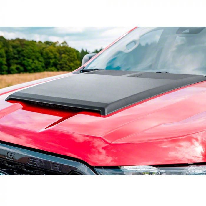 Air Design Ranger Hood Scoop; Satin Black FO26A14 (19-23 Ranger) - Free ...