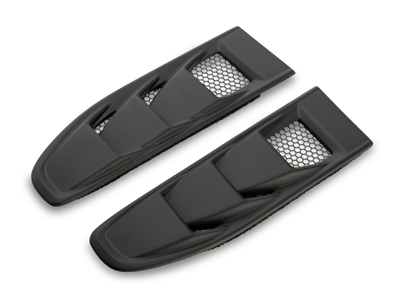 Air Design Sierra 1500 Fender Vents; Satin Black GM40A31 (19-25 Sierra ...
