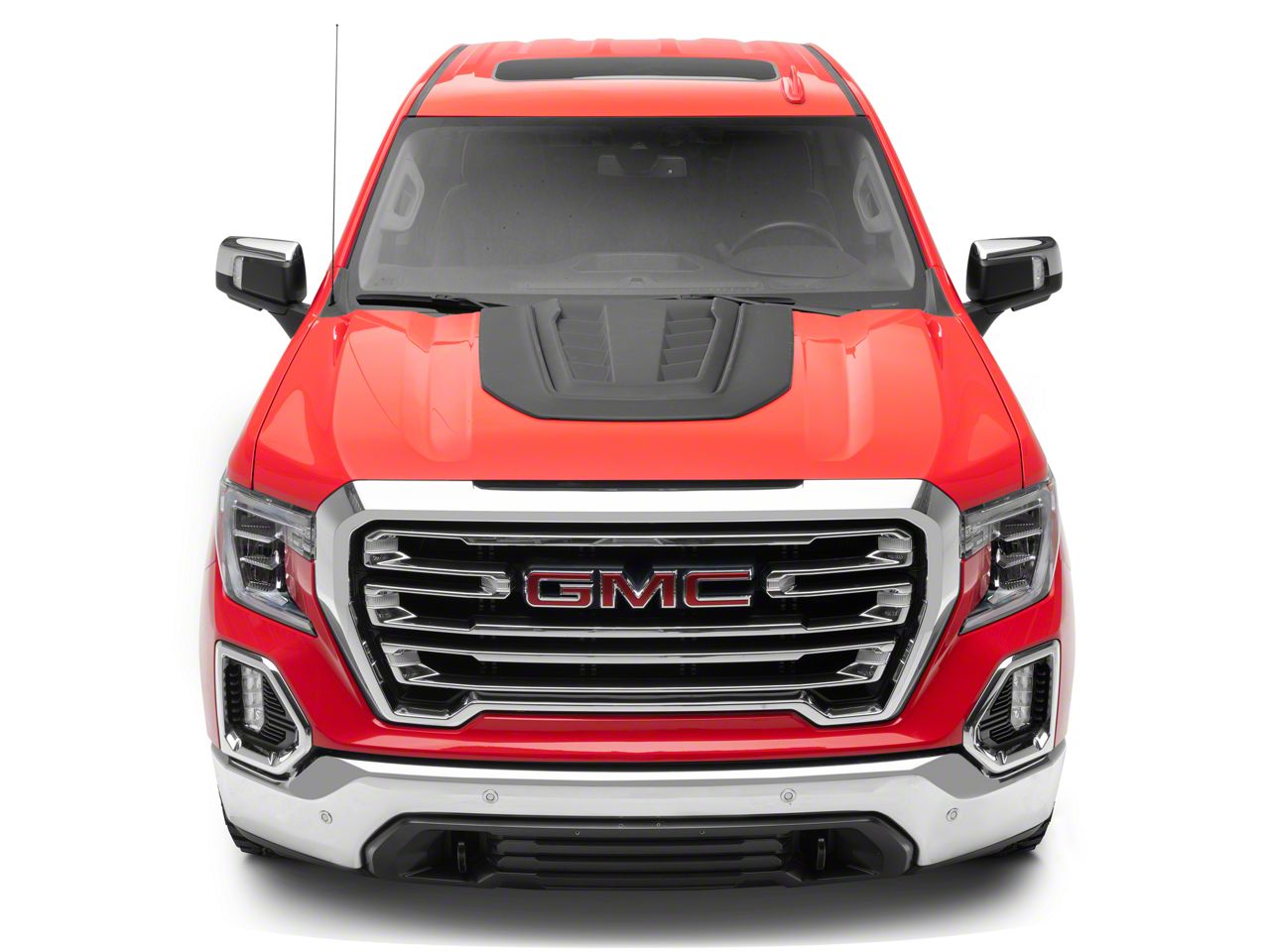 Air Design Sierra 1500 Hood Scoop; Satin Black GM40A34 (19-25 Sierra ...